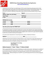 New Member Application